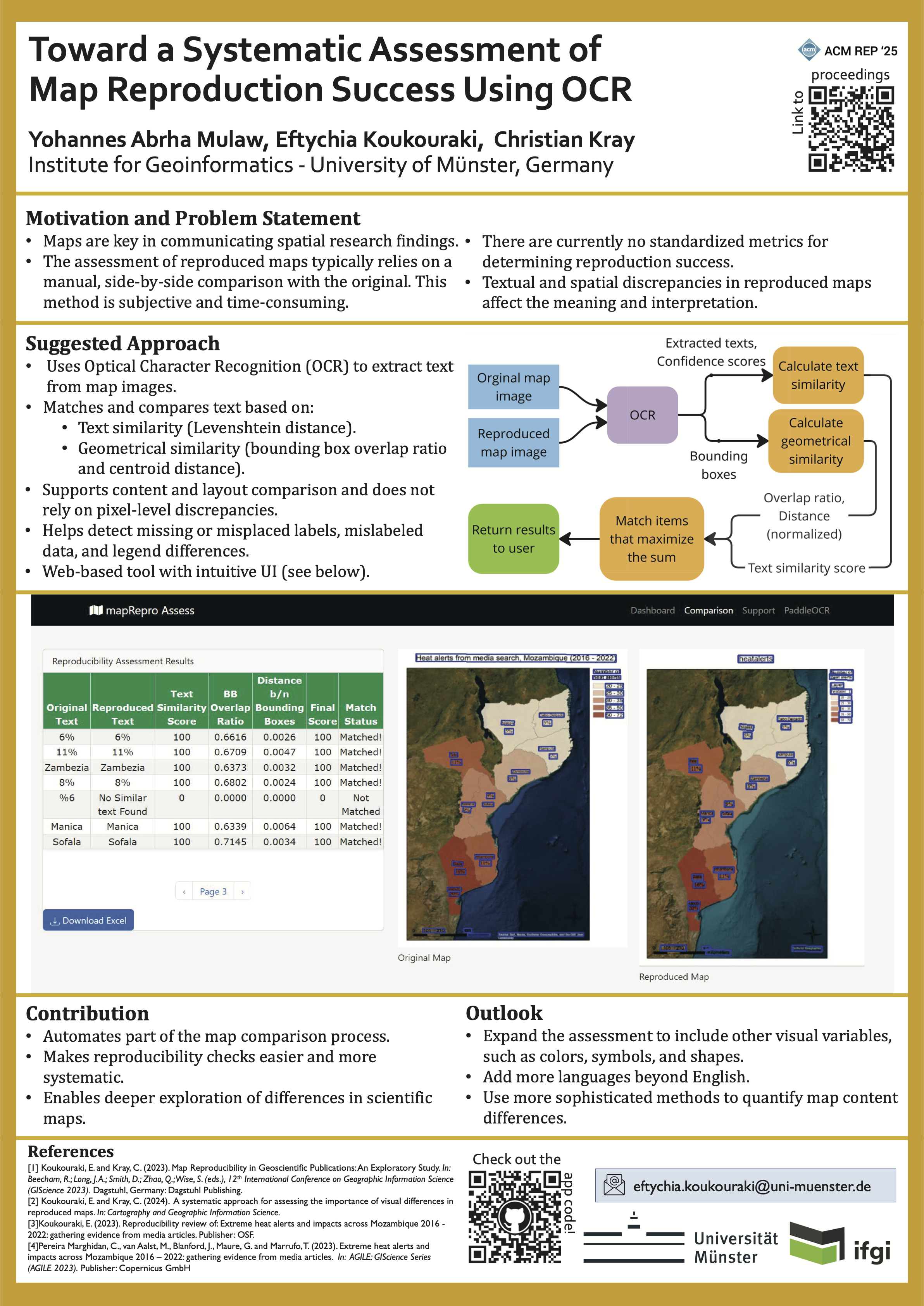 Toward a Systematic Assessment of Map Reproduction Success Using OCR | ACM REP 2025